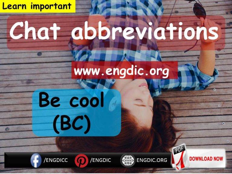 Abbreviation for Texting - chatting shortcut Words - 𝔈𝔫𝔤𝔇𝔦𝔠