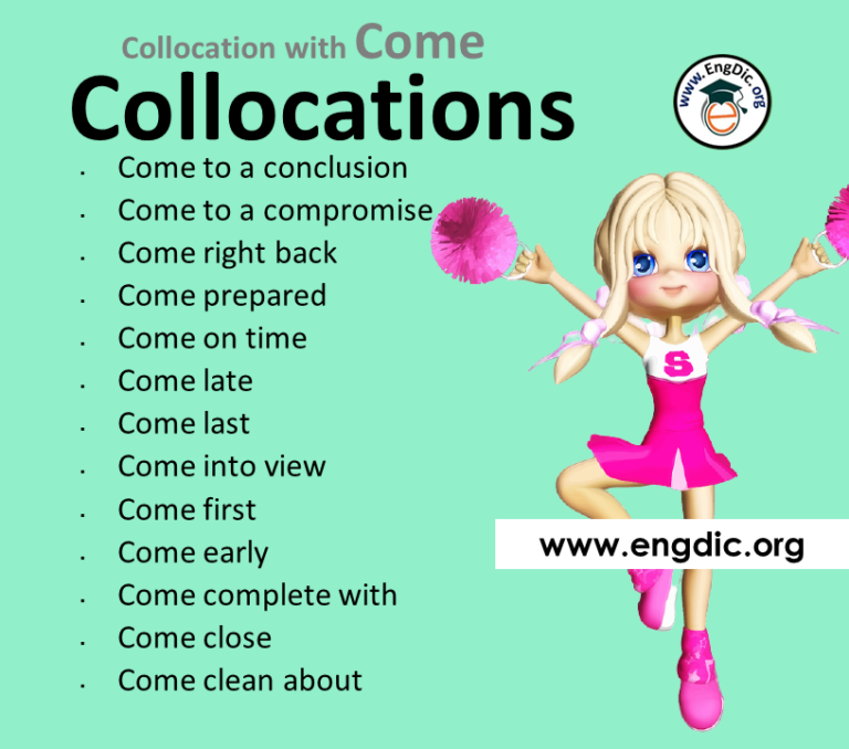 2000+ List of Collocations [Complete List] - Download PDF - EngDic