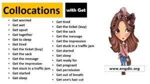 2000+ List of Collocations [Complete List] - Download PDF - EngDic