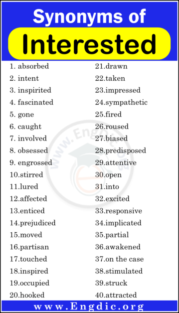 300+ Other Words for Interesting, Synonym of Interesting - EngDic