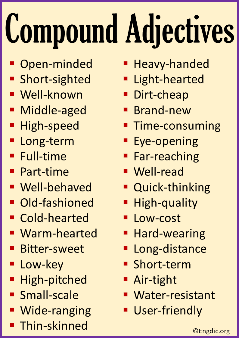 Compound Adjectives PwCalc ru Compound Adjectives PwCalc ru