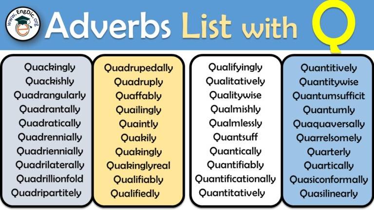 All Adverbs that Start With R - EngDic