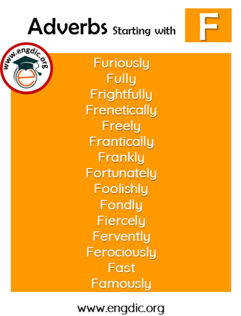 300+ List of Adverbs A to Z Alphabetically with Infographics and PDF ...