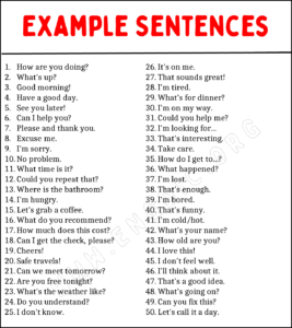 150+ Common English Sentences Used in Daily Life - EngDic