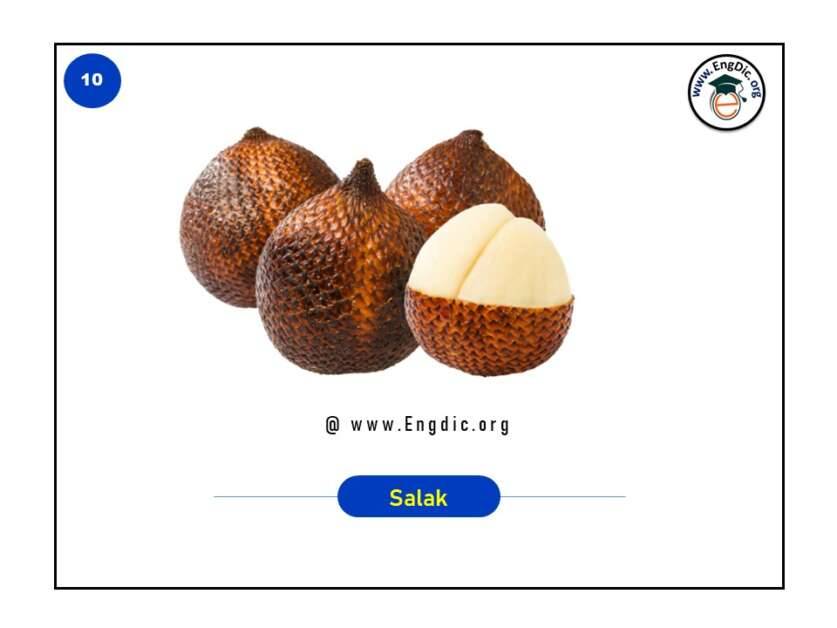 List of Tropical Fruits in English with Pictures PDF - EngDic