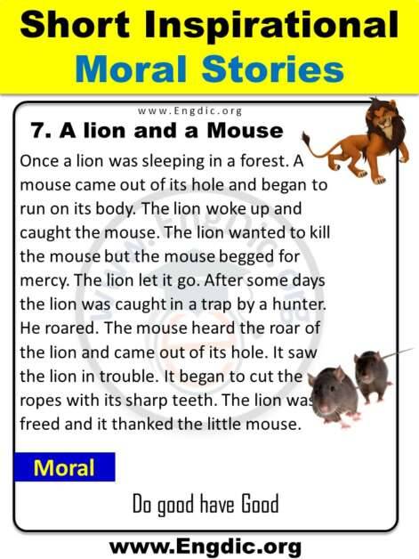 10 Best Short Moral Stories for Kids - EngDic