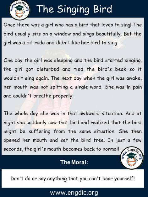 10 Lines Short Stories with Moral Lessons – EngDic