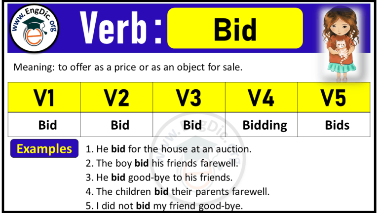 Fail Verb Forms: Past Tense and Past Participle (V1 V2 V3) - EngDic