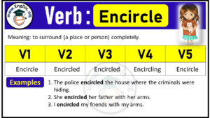Encircle Verb Forms: Past Tense and Past Participle (V1 V2 V3) - EngDic