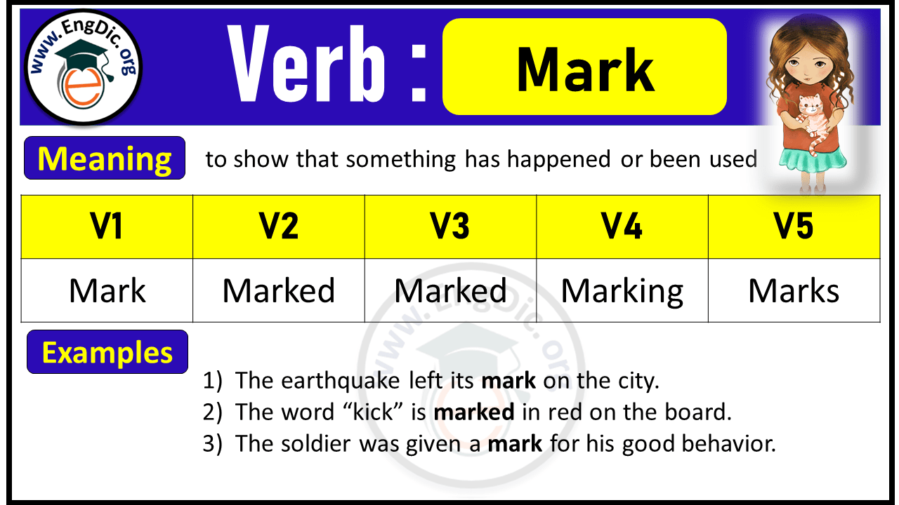 Mark Past Participle EngDic Mark Past Participle EngDic