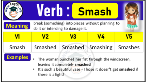 Smash Verb Forms: Past Tense and Past Participle (V1 V2 V3) - EngDic