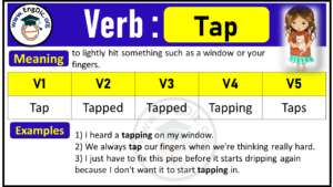 Tap Verb Forms: Past Tense and Past Participle (V1 V2 V3) - EngDic