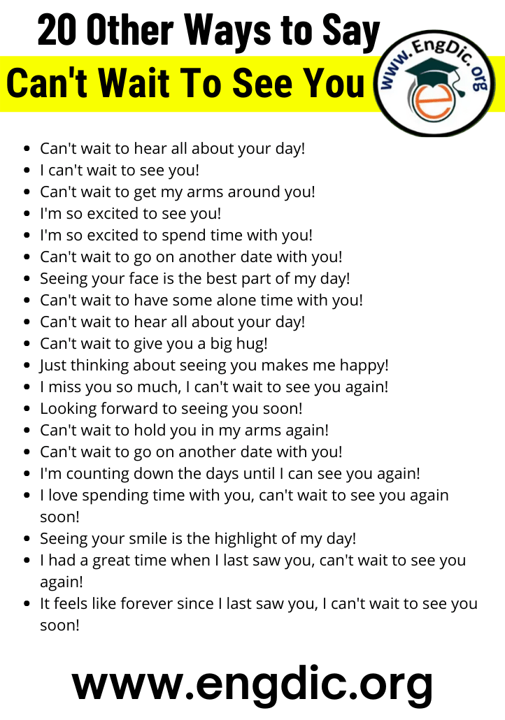 50 Cute Other Ways To Say Can t Wait To See You With Quotes EngDic 50 Cute Other Ways To Say Can t Wait To See You With Quotes EngDic