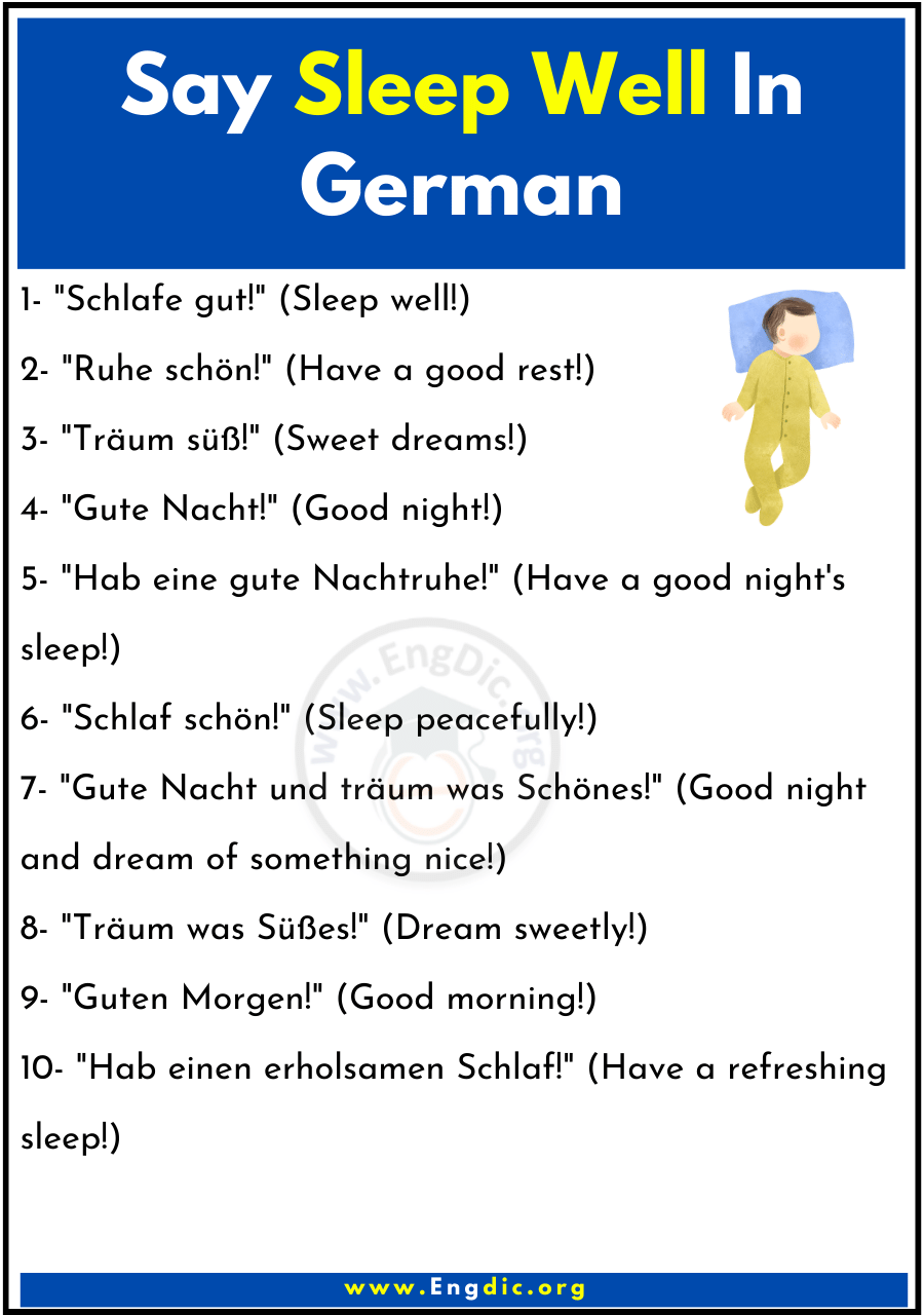 220 Other Ways To Say Sleep Well Cute Romantic EngDic 220 Other Ways To Say Sleep Well Cute Romantic EngDic