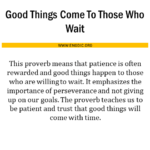 25 Proverbs In English With Explanation PDF - EngDic