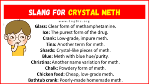 20+ Slang for Crystal Meth (with Meanings & Uses) - EngDic