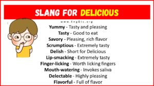 20+ Slang for Delicious (Their Uses & Meanings) - EngDic