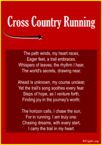 10 Poems about Cross Country Running - EngDic