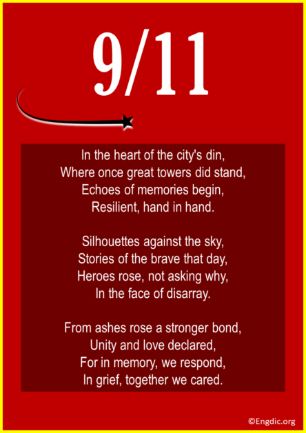 Top 20 Poems About 9/11 - EngDic