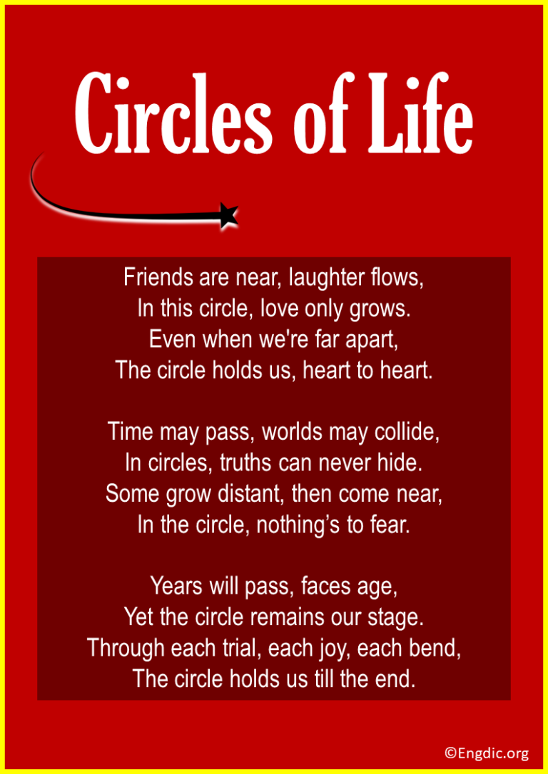 14 Short Poems about Circles of Life, Friends & Hell - EngDic