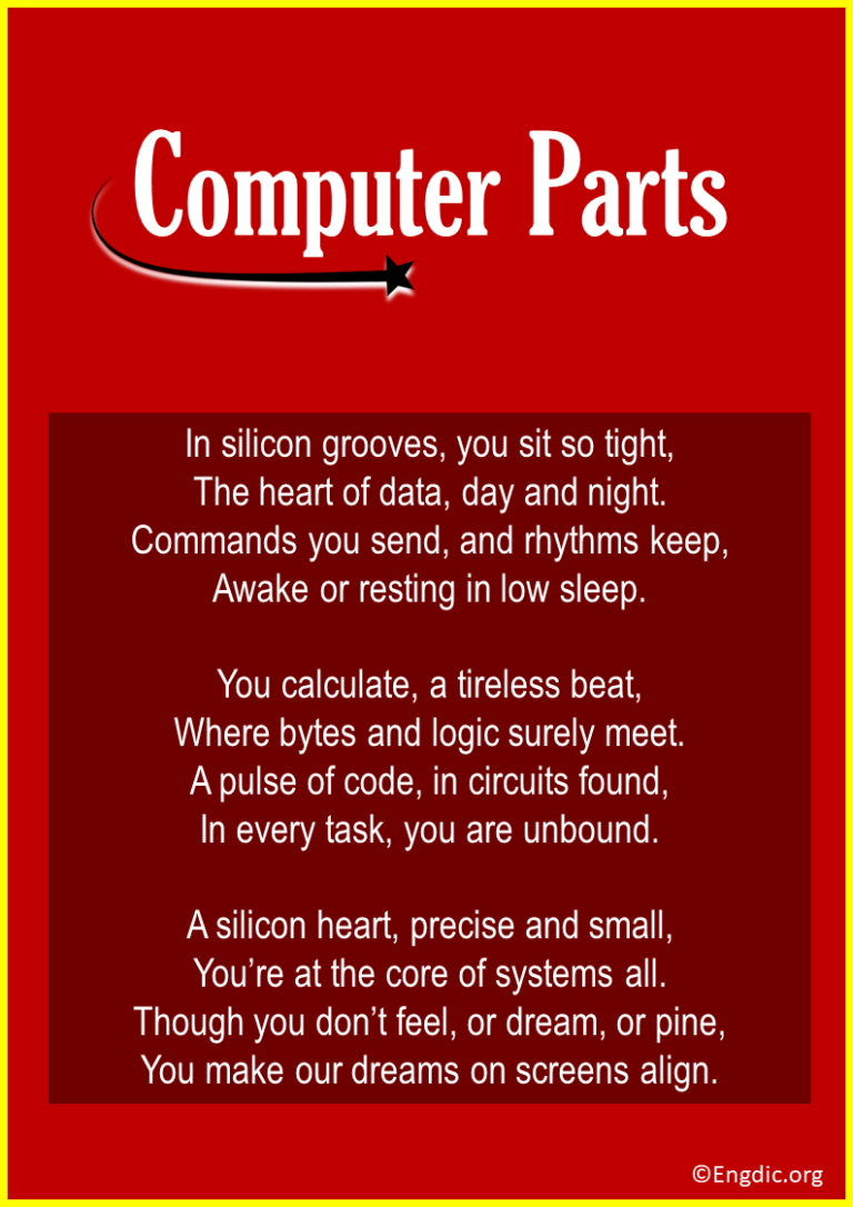 11 Funny & Short Poems about Computer & Its Parts - EngDic
