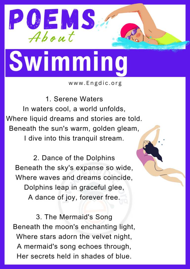 20 Short Poems about Swimming - EngDic