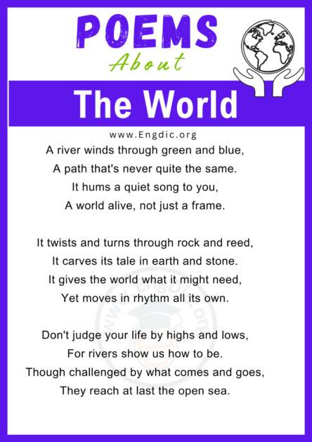 10 Short & Eye-Catching Poems About The World - EngDic