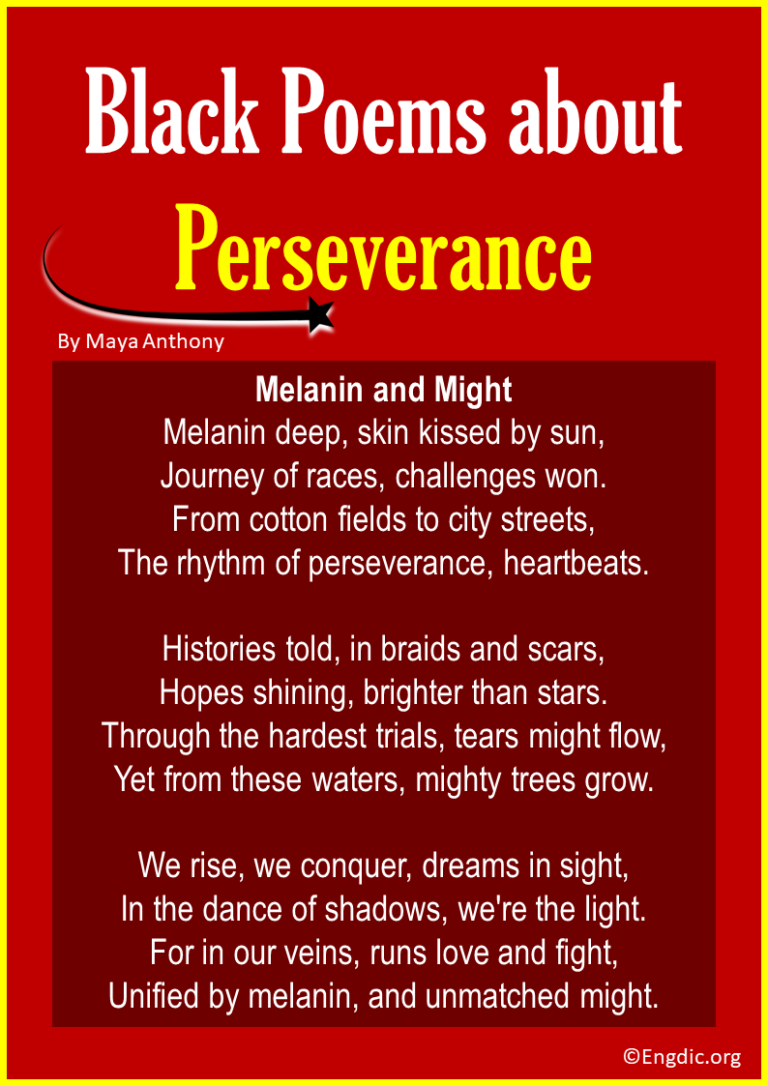 25 Best Uplifting Poems about Perseverance - EngDic
