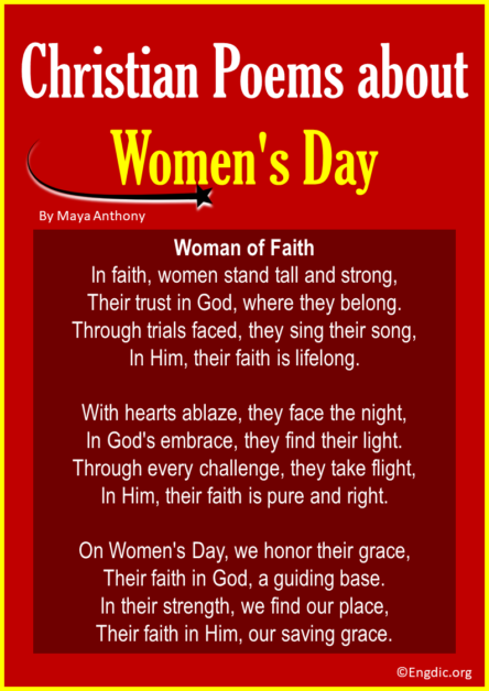 10 Inspiring Christian Poems about Women - EngDic