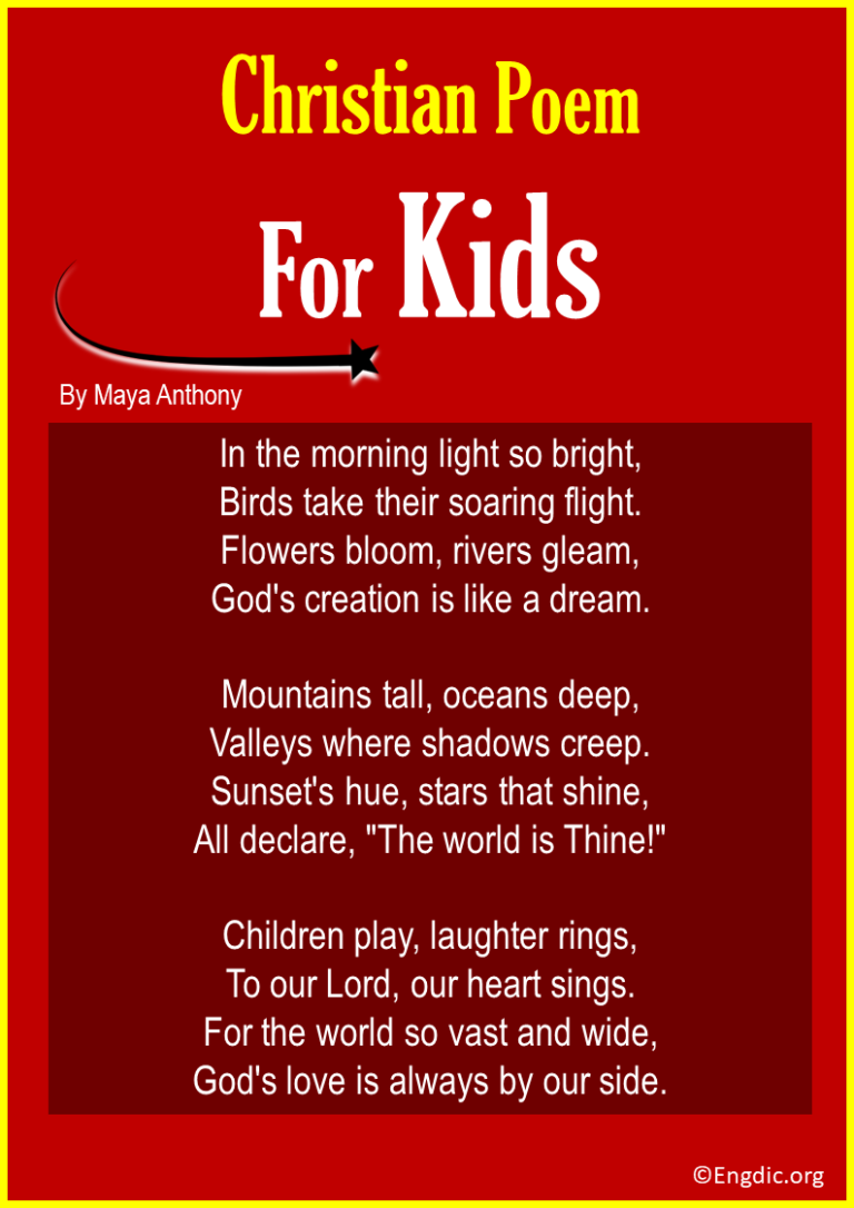 10 Best Christian Poems for Kids - EngDic