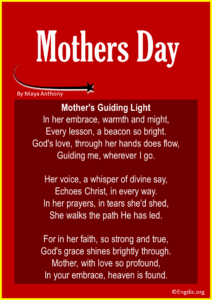 20 Christian Mothers Day Poems (Short, Loving, Inspirational) - EngDic