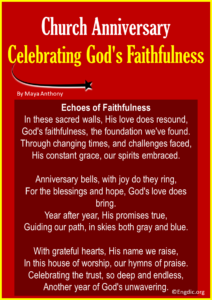 10 Best Poems for Church Anniversary (Spiritual & Inspirational) - EngDic
