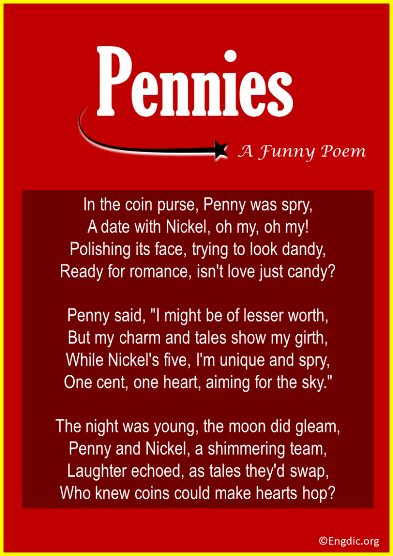10 Short & Funny Poems About Pennies - EngDic