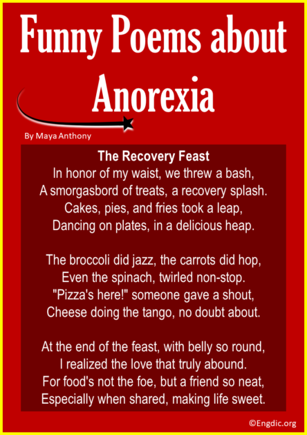 12 Poems about Anorexia | Eating Disorders Poems - EngDic