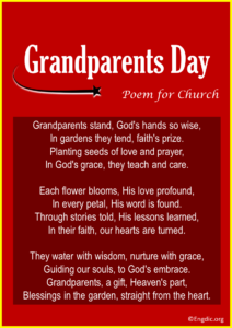 14 Short Poems For Grandparents On Grandparents Day - EngDic