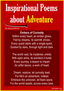 21 Inspirational Short Poems about Adventure - EngDic