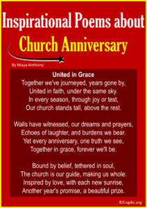10 Best Poems for Church Anniversary (Spiritual & Inspirational) - EngDic
