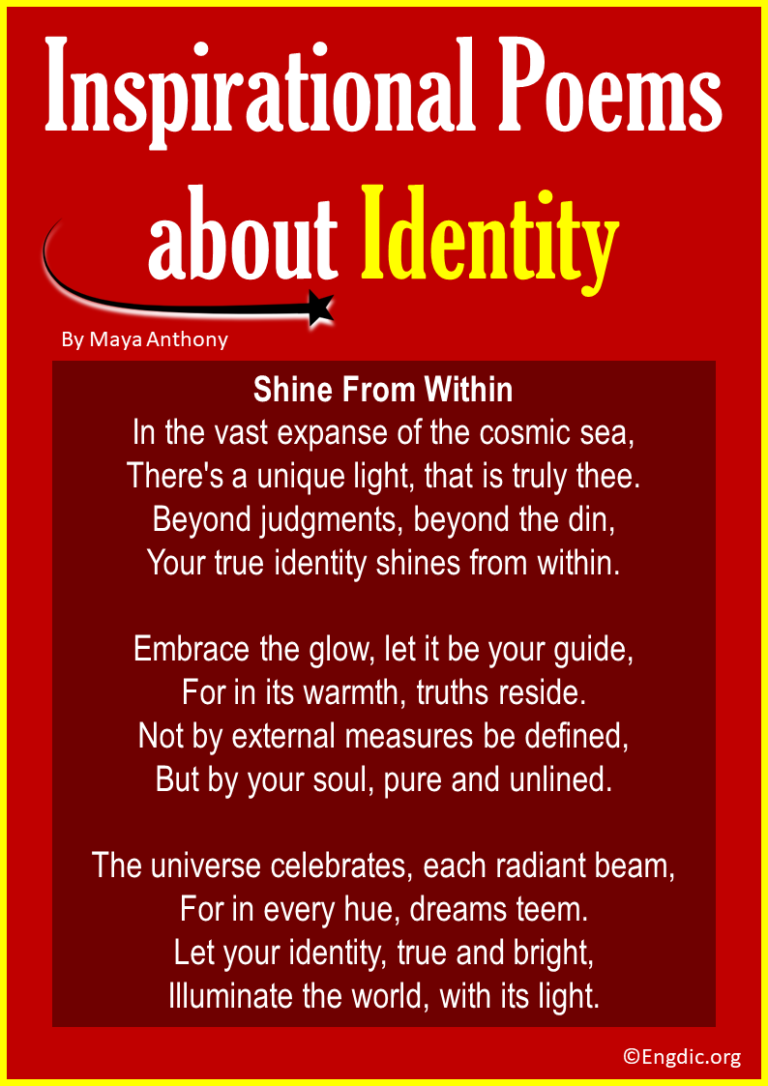 20+ Poems about Identity & Self Identity (Modern & Inspirational Poems ...