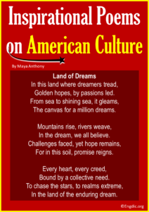 10 Best Poems on American Culture - EngDic