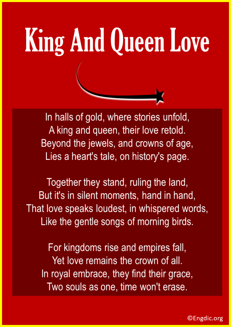 10 Best Short Poems About King - EngDic