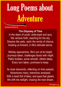 21 Inspirational Short Poems about Adventure - EngDic