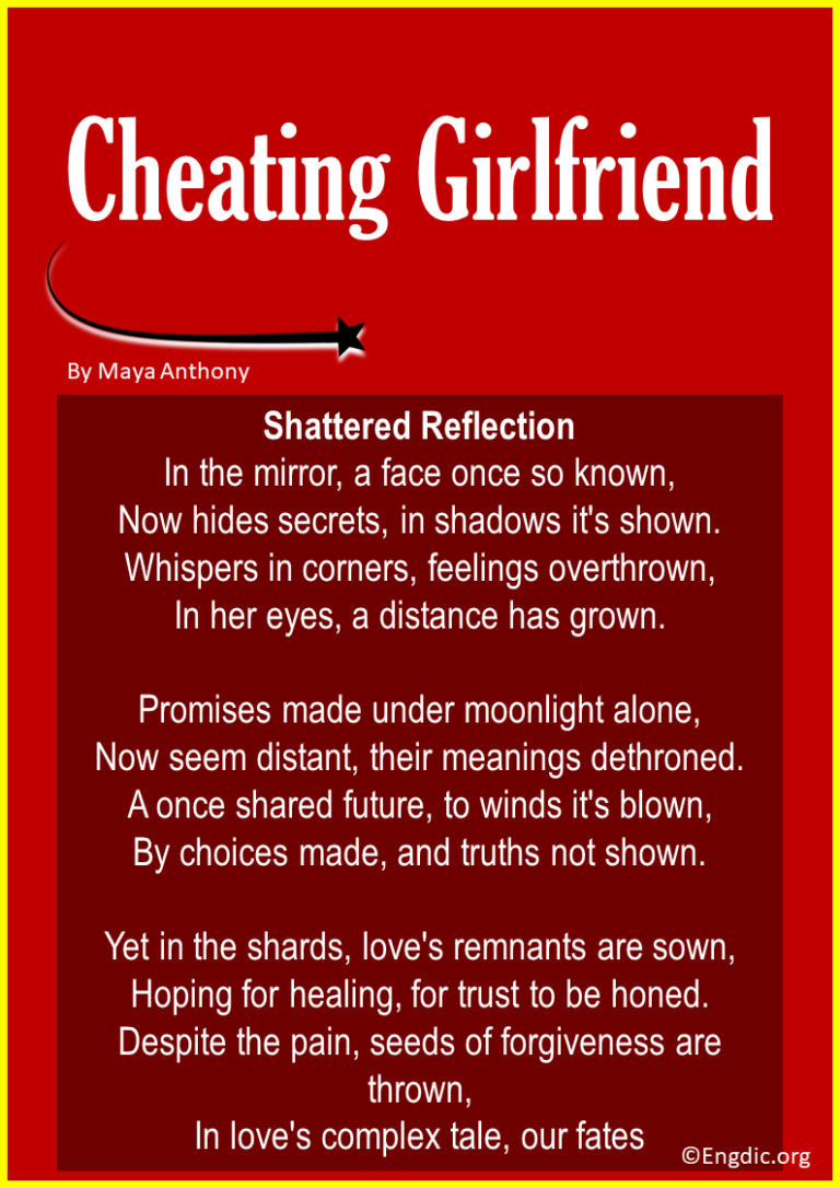 20 Sad Poems about Cheating & Lying - EngDic
