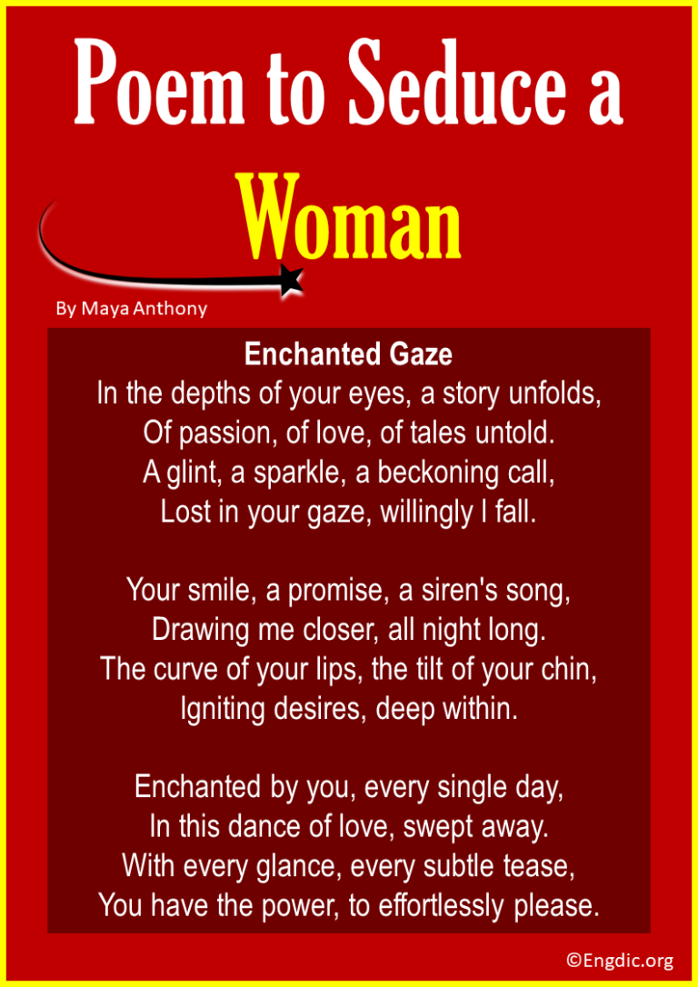 55 Best Seductive Poems for Your Love (Him/Her, Wife) - EngDic