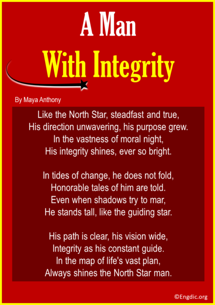 15 Meaningful Short Poems About Being A Man With Integrity - EngDic