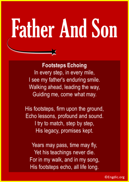 10 Poems About Father And Son - EngDic