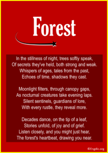 13 Short Poems About Forest And Rain Forest - EngDic
