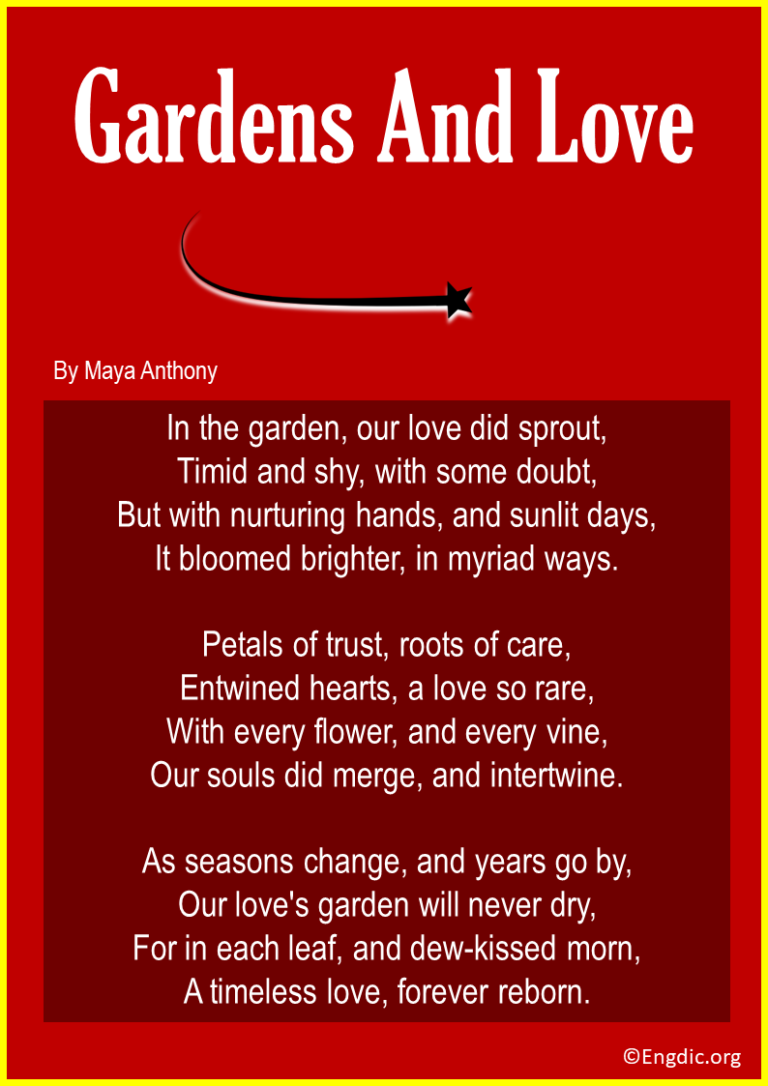 14 Best Short Poems About Garden & Gardening - EngDic