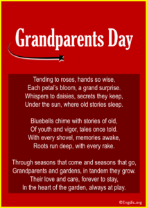 14 Short Poems For Grandparents On Grandparents Day - EngDic