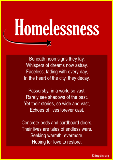 11 Of The Best Poems About Homelessness - EngDic