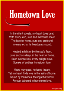 10 Short Poems About Hometown - EngDic
